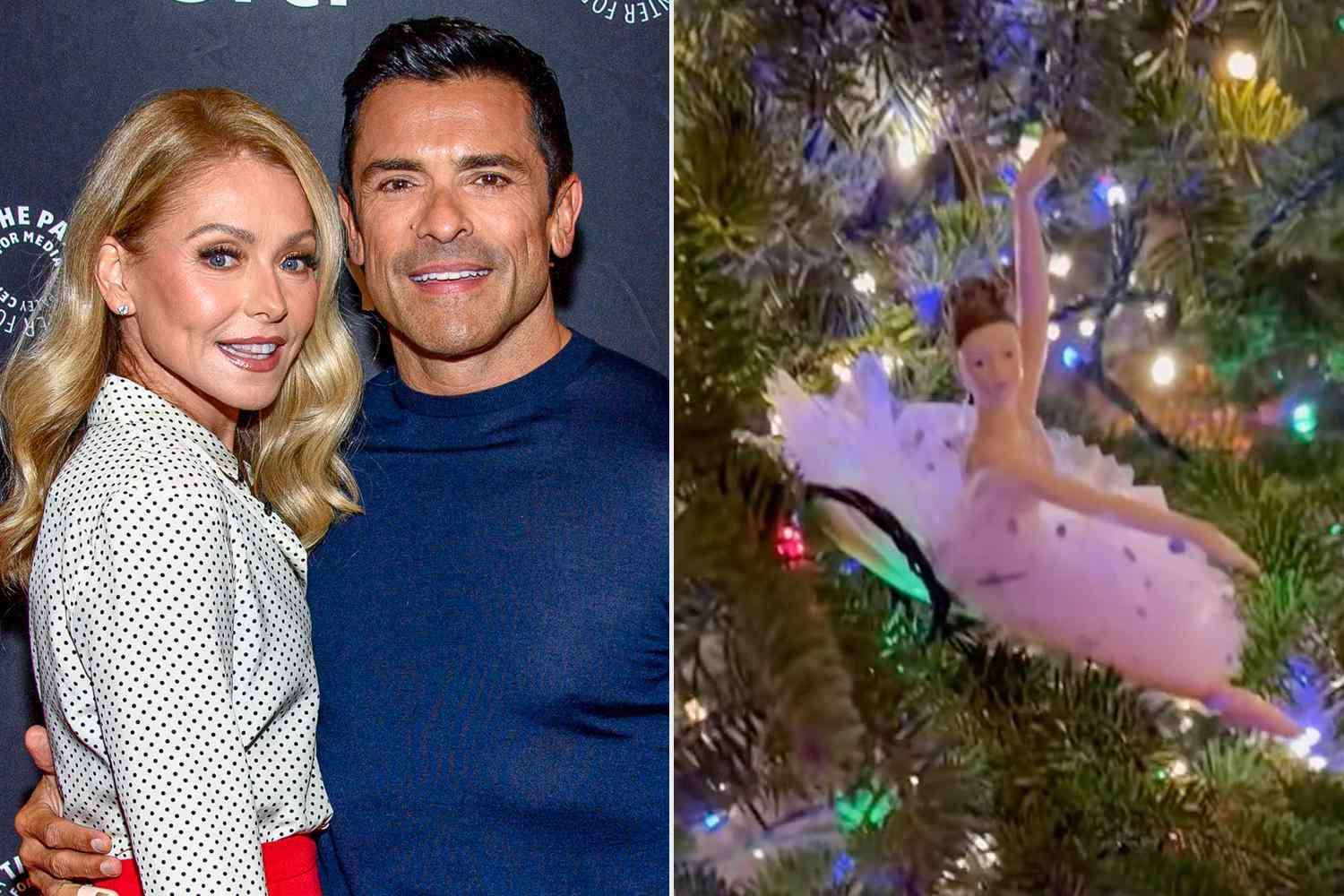 Kelly Ripa wittily reveals that her Christmas decoration this year is ...