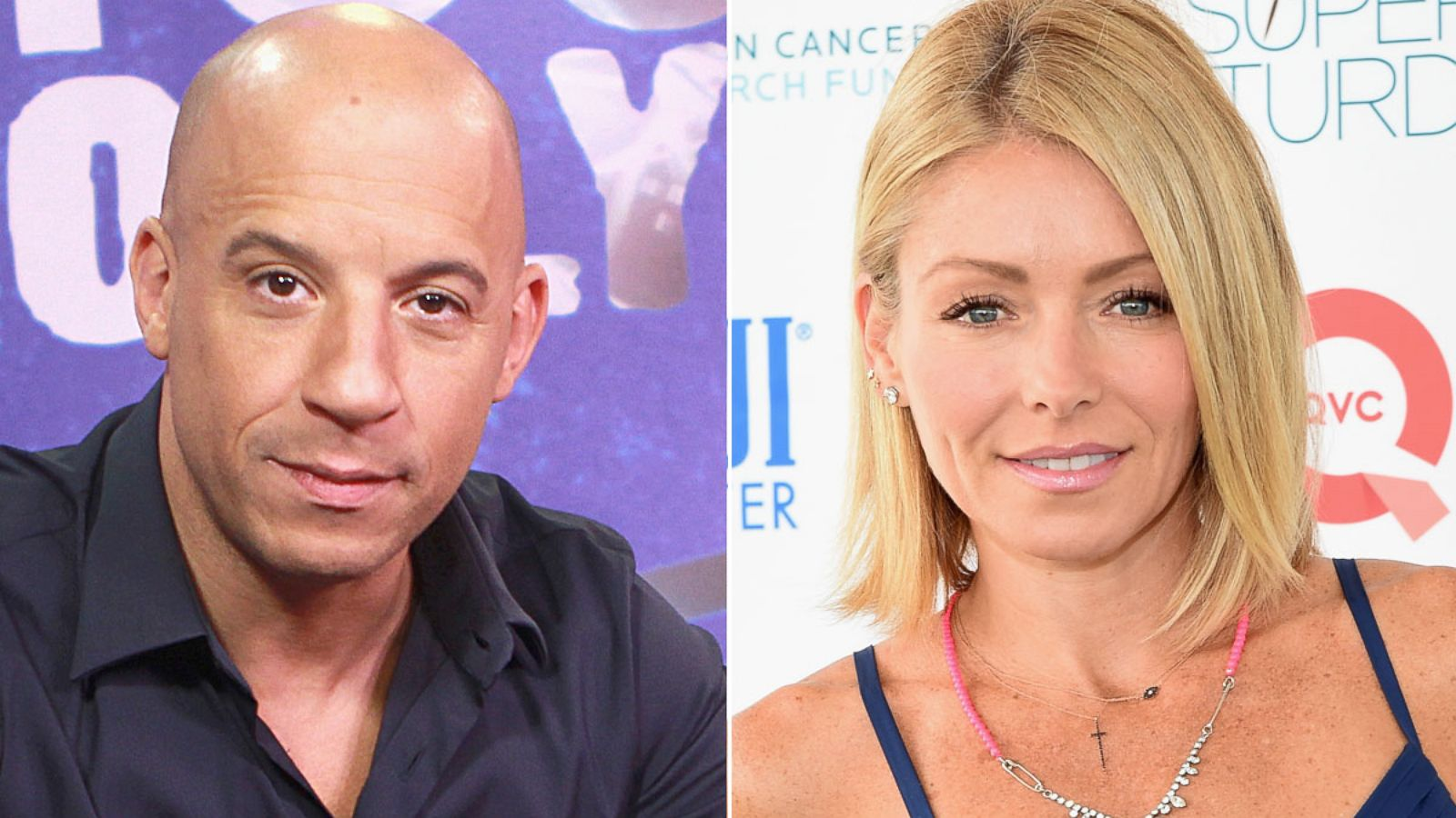 Kelly Ripa unexpectedly mentioned her childhood best friend Vin Diesel ...