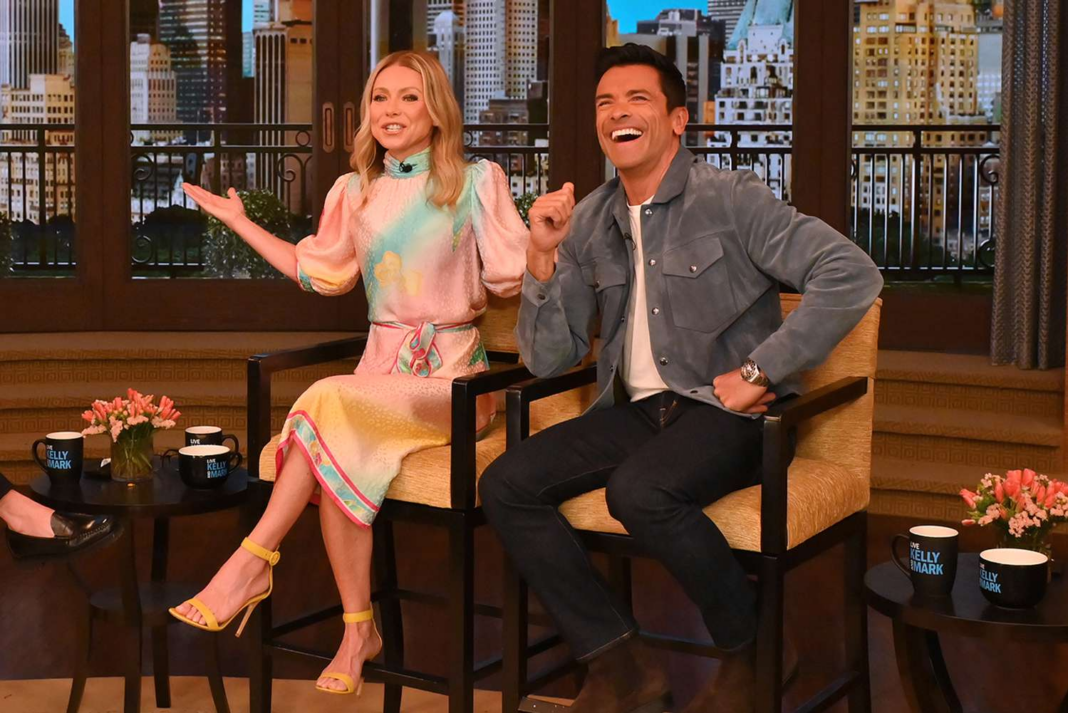 Kelly Ripa and Mark Consuelos OFFICIALLY announce they are leaving Live ...