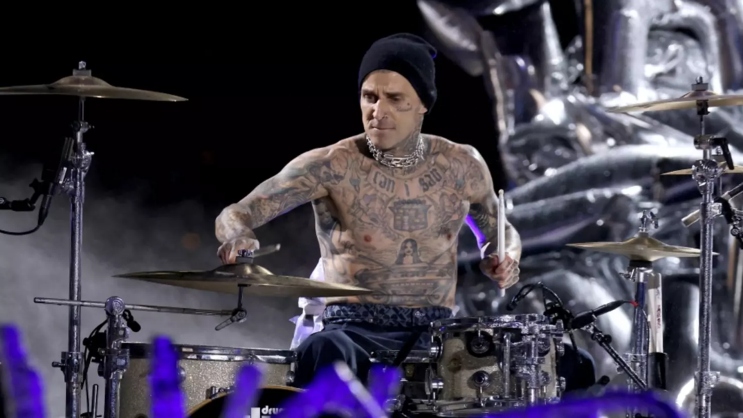 Travis Barker raised alarms about his mental well-being after shouting ...