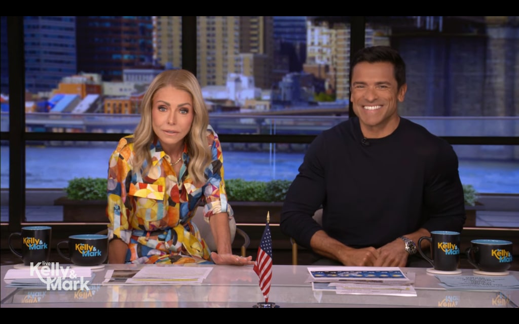 Kelly Ripa got into trouble on air when she talked about 'being under ...