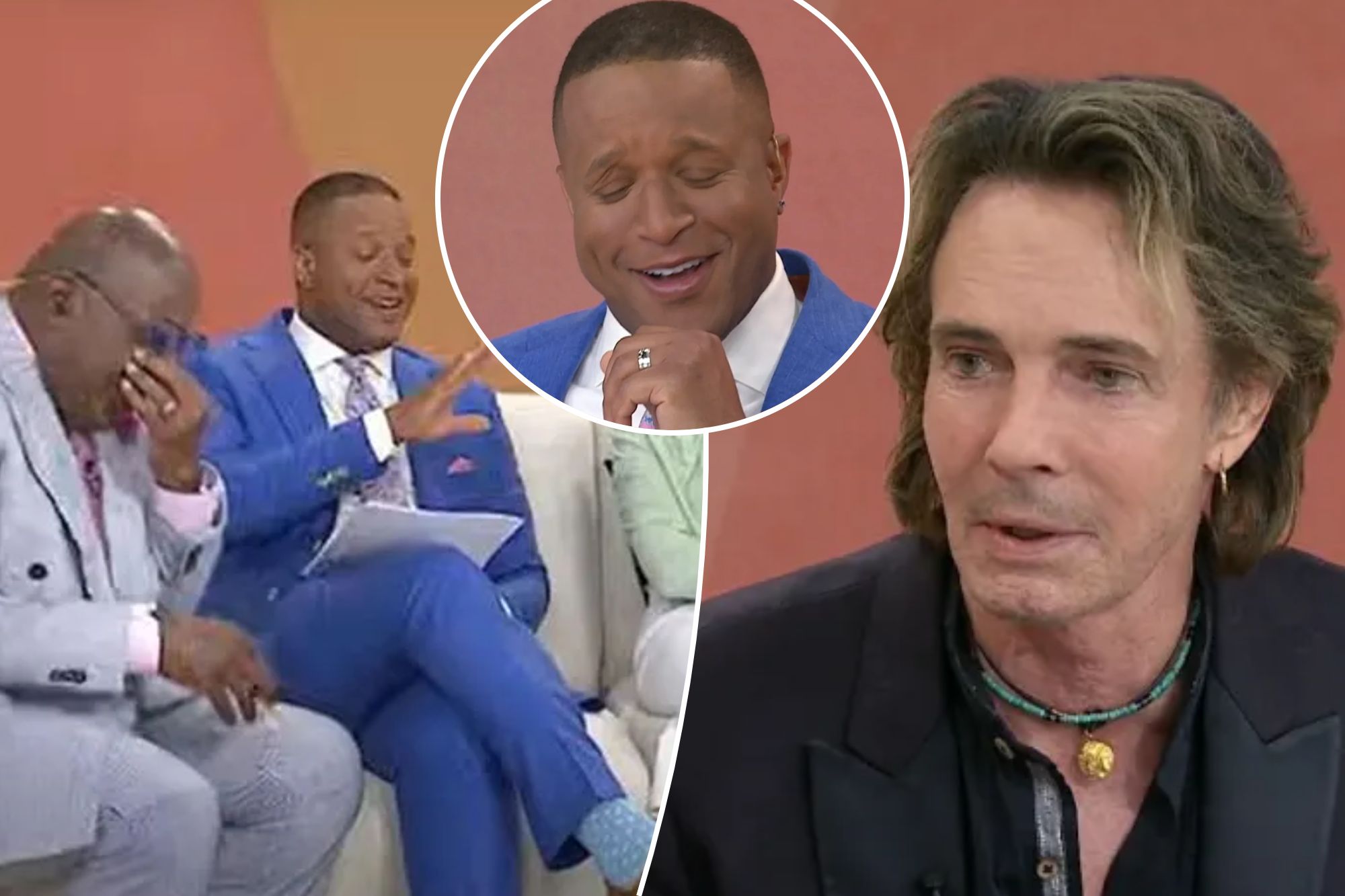 Rick Springfield couldn’t help but say “So unprofessional” after ...