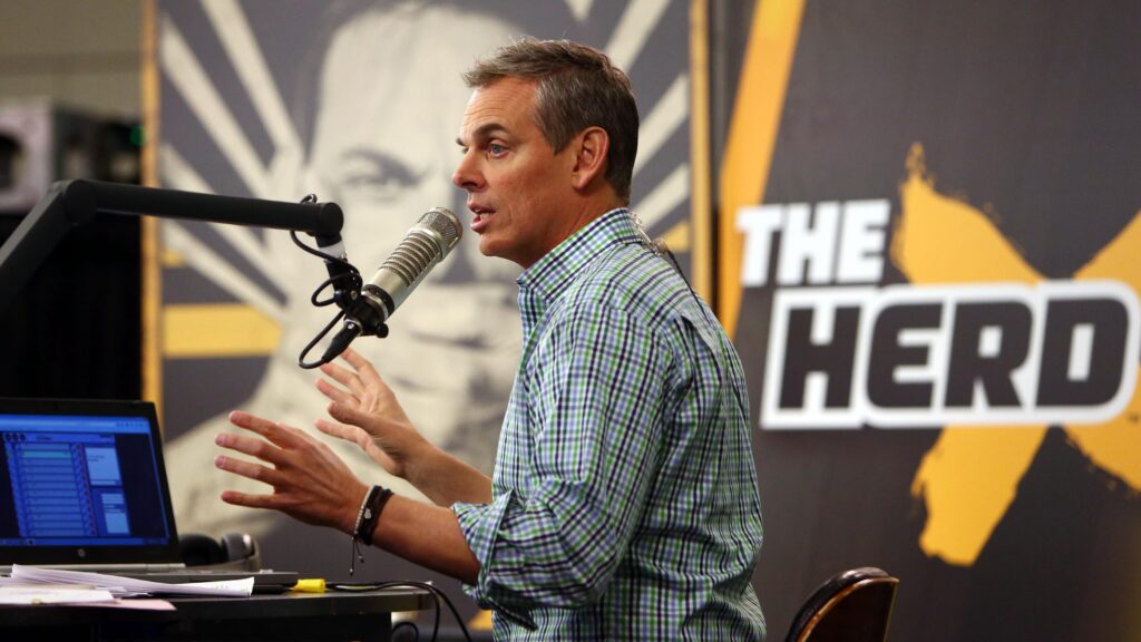 The future of Colin Cowherd at Fox Sports has been announced by the ...