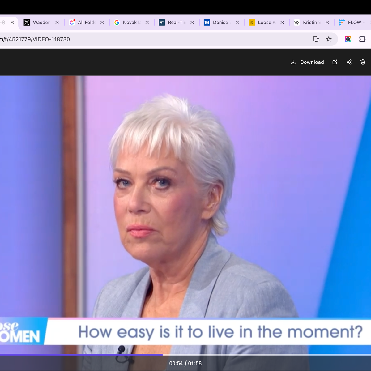 “I wish I never gave birth to him.” Denise Welch of Loose Women shocks viewers with a disturbing ...